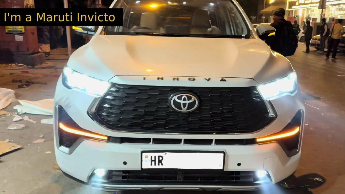 First-Ever Maruti Invicto to Toyota Hycross Conversion