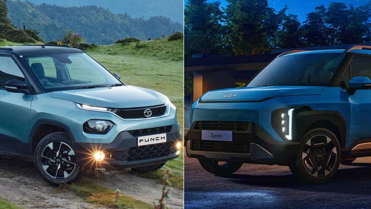New Kia Syros vs Tata Punch Comparison - Specs, Mileage, Features