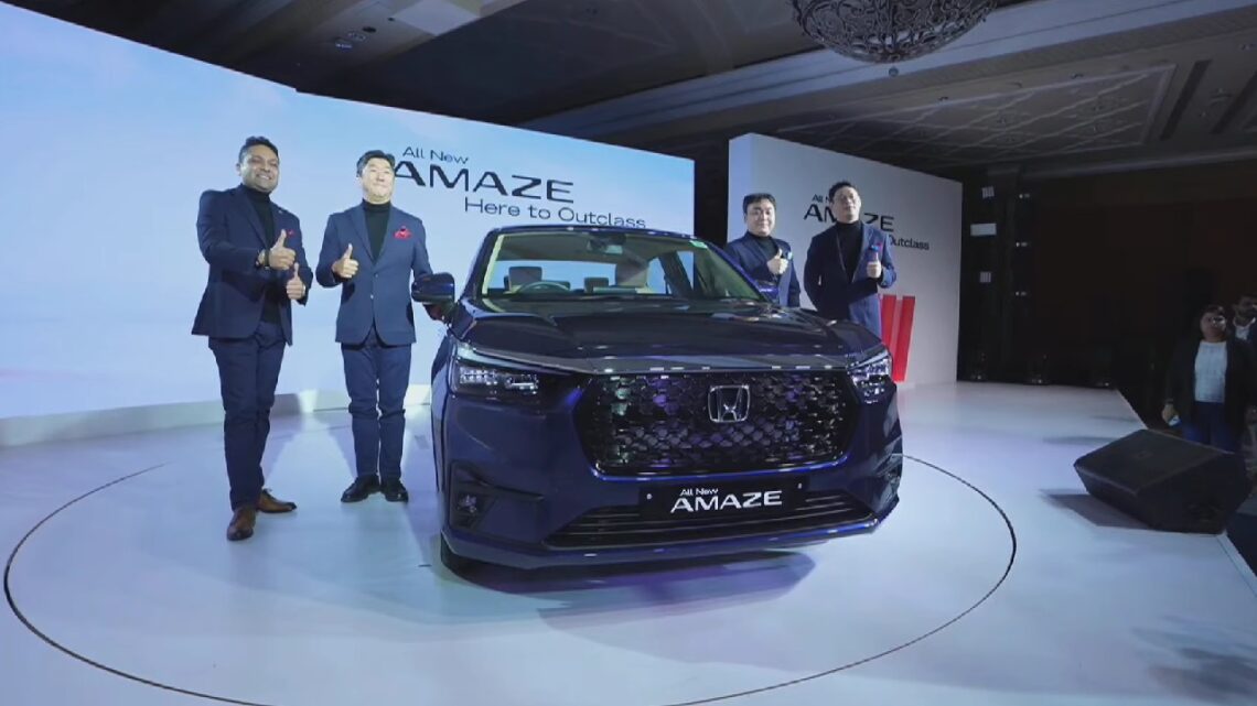 New 2025 Honda Amaze Launched – All You Need To Know!