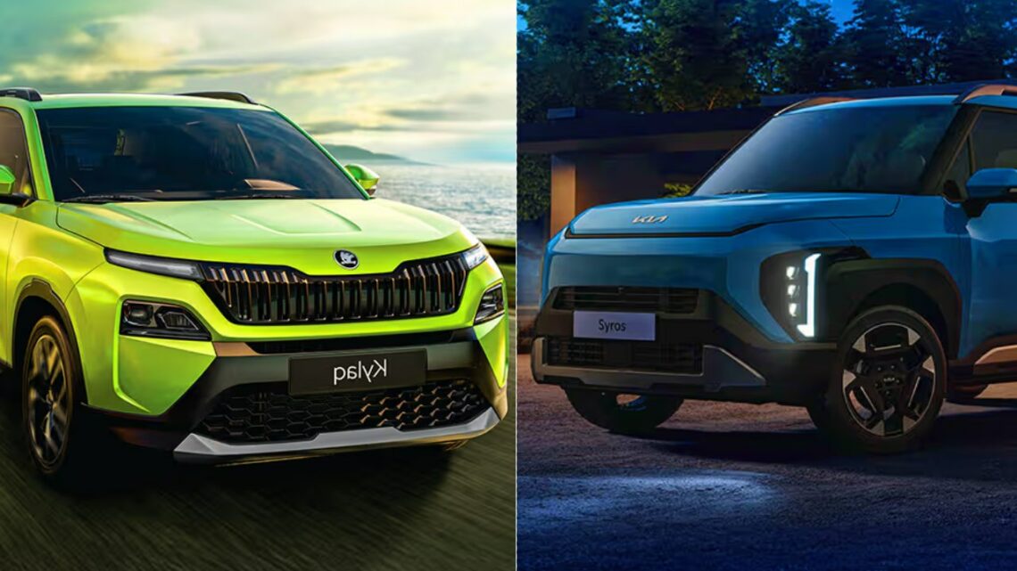 New Kia Syros vs Skoda Kylaq - Specs, Features, Design, Etc.