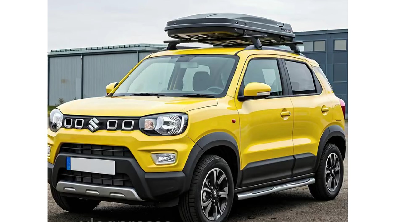 5 Maruti S-Presso Concepts with Yellow Paint and Other Mods