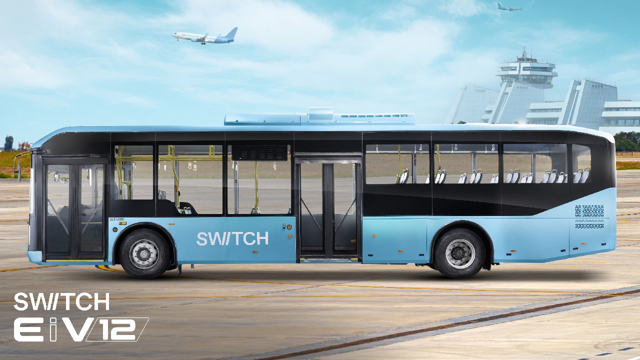Switch Launches New EiV12 and E1 Low Floor Electric Buses