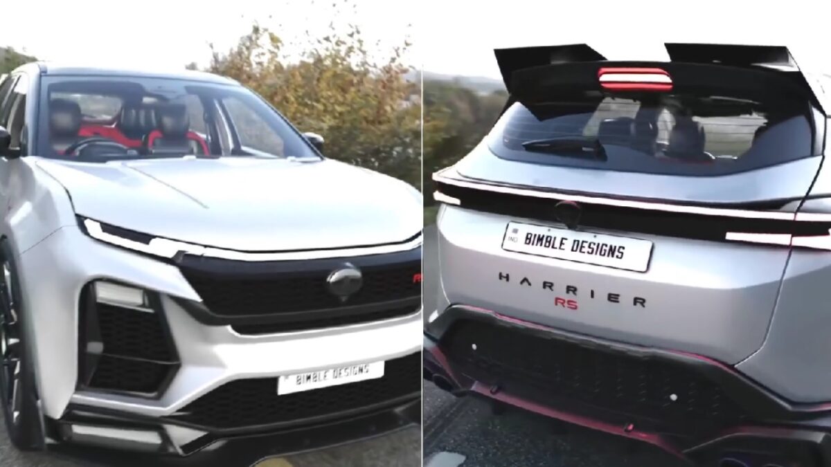 Tata Harrier Imagined as Low-Slung Racer – Looks Slick