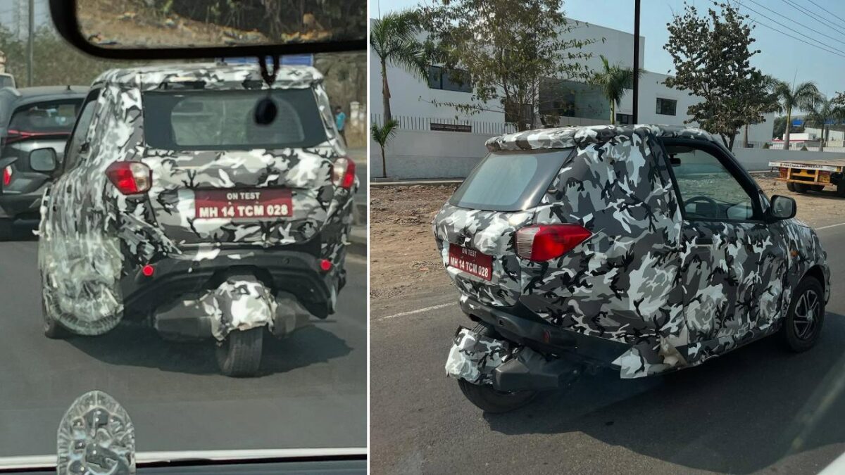 Gensol Ezio EV Spied Ahead of Bharat Mobility Expo Debut