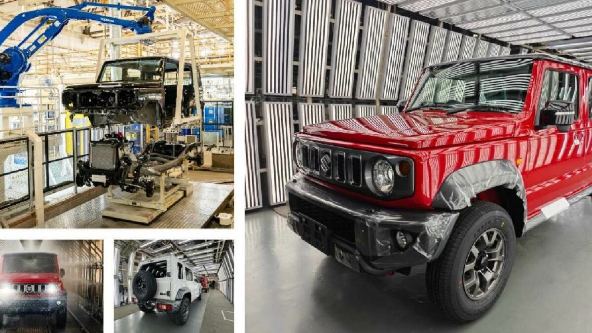 Maruti Suzuki Starts Exporting 5-Door Jimny to Japan