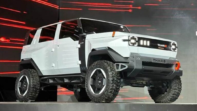 Production-spec Mahindra Thar Electric to Debut This Month?