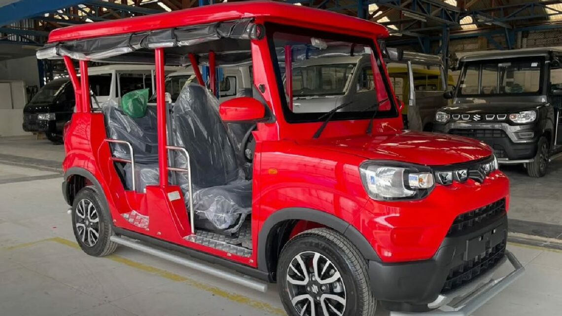Maruti S-Presso Golf Cart Looks Just About Right