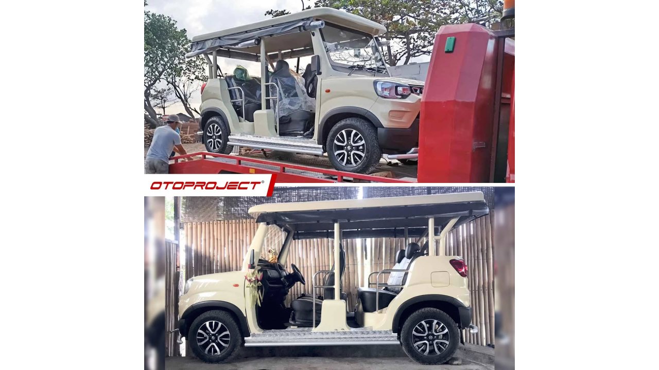 Maruti S-Presso Golf Cart Looks Just About Right