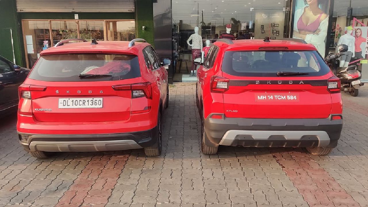 Skoda Kylaq Seen Alongside Kushaq, Looks As Big