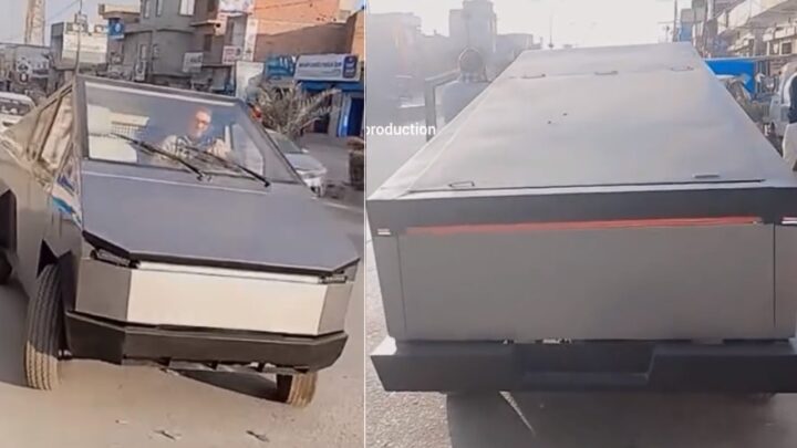 Tesla Cybertruck Replica From Pakistan Looks Like A Disaster
