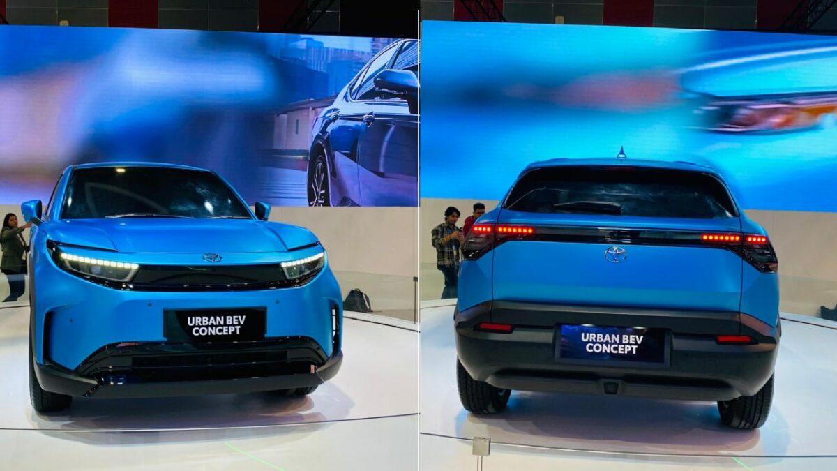 Toyota Urban Cruiser BEV Concept Revealed at Bharat Mobility Expo 2025