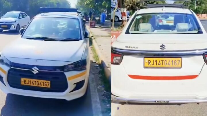 New Maruti Dzire Seen With Taxi Plates – What’s Happening?
