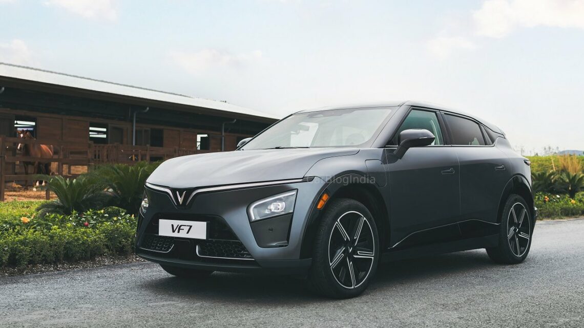 India-bound Vinfast VF7 Electric SUV - Design Philosophy Revealed