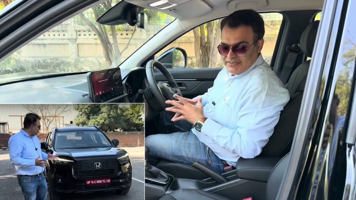 Honda Elevate Signature Black Edition Detailed on Tape