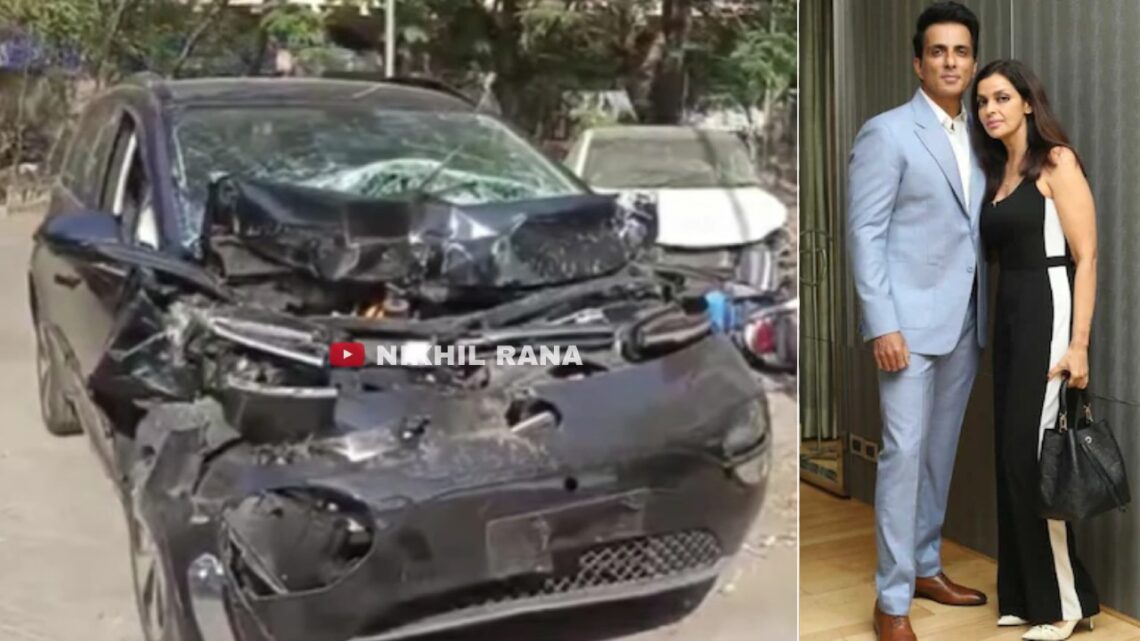 MG Windsor Keeps Sonu Sood’s Wife Safe in Massive Accident