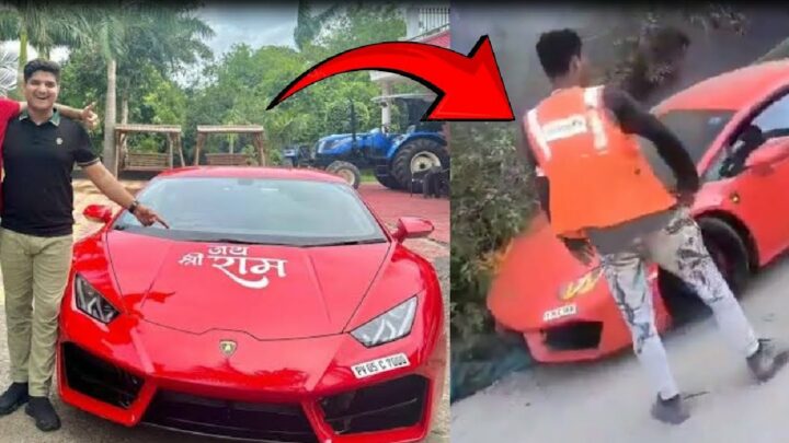 Youtuber's Lamborghini Runs Over 2 Workers