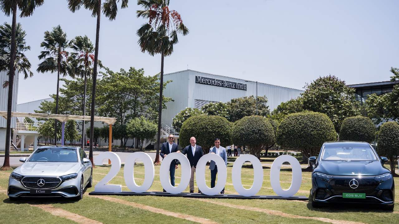 Mercedes-Benz Rolls Out 200,000th Made-in-India Car