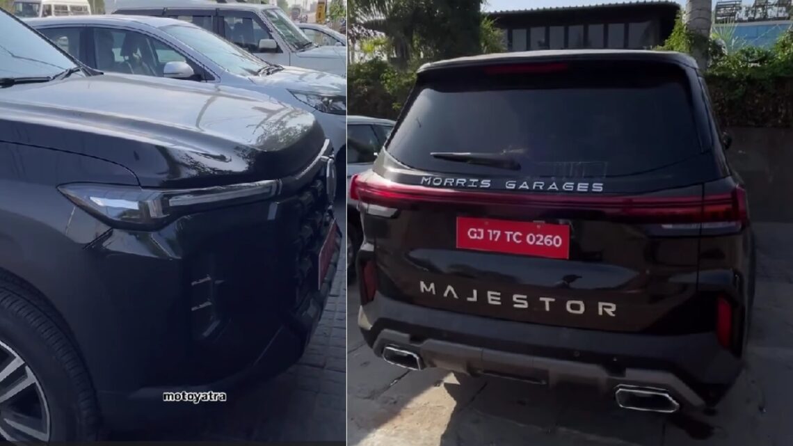 MG Majestor Spotted Testing Ahead of Launch [Video]