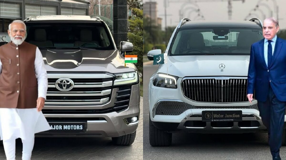 PM Narendra Modi vs Pak PM Shahnavaz Sarif Car Collection