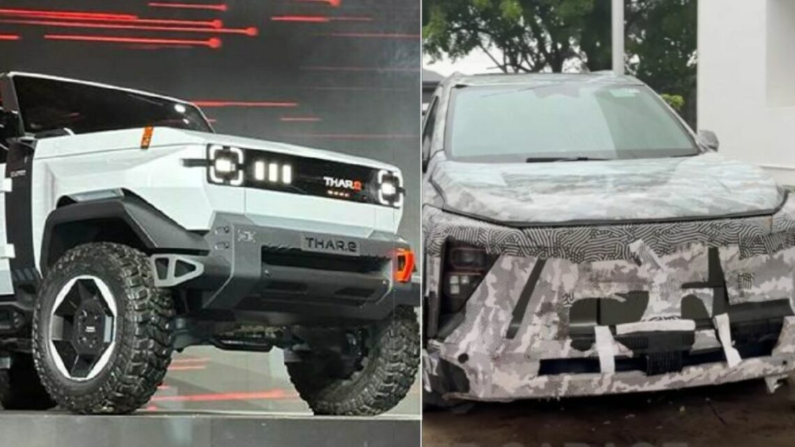 Mahindra Could Unveil 4 Cars on August 15 – Thar E to XEV 7e