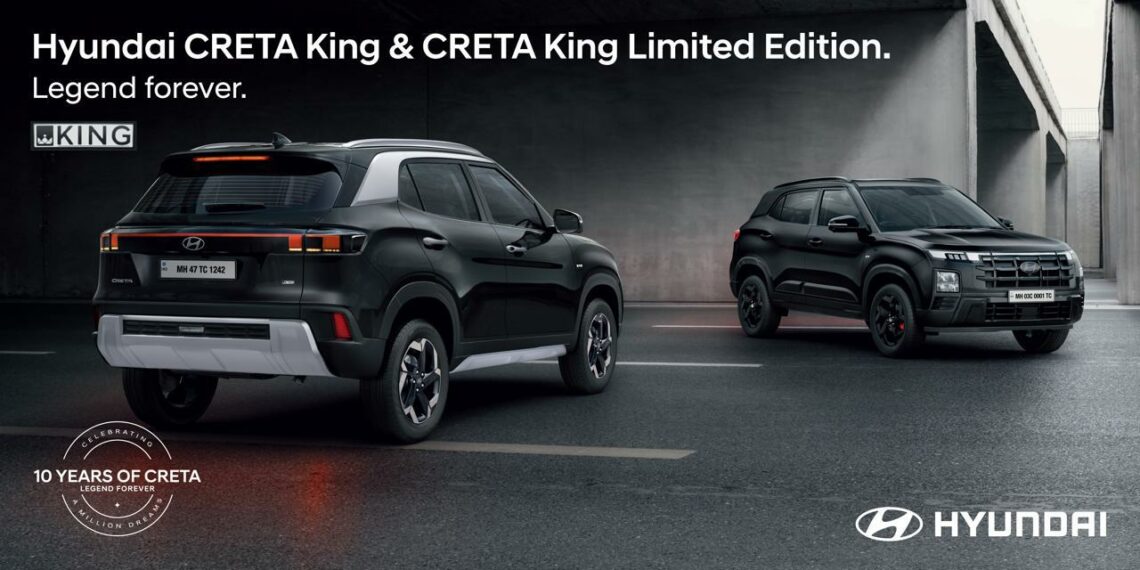 Hyundai Marks 10 Yrs of Creta with King & King Limited Edition