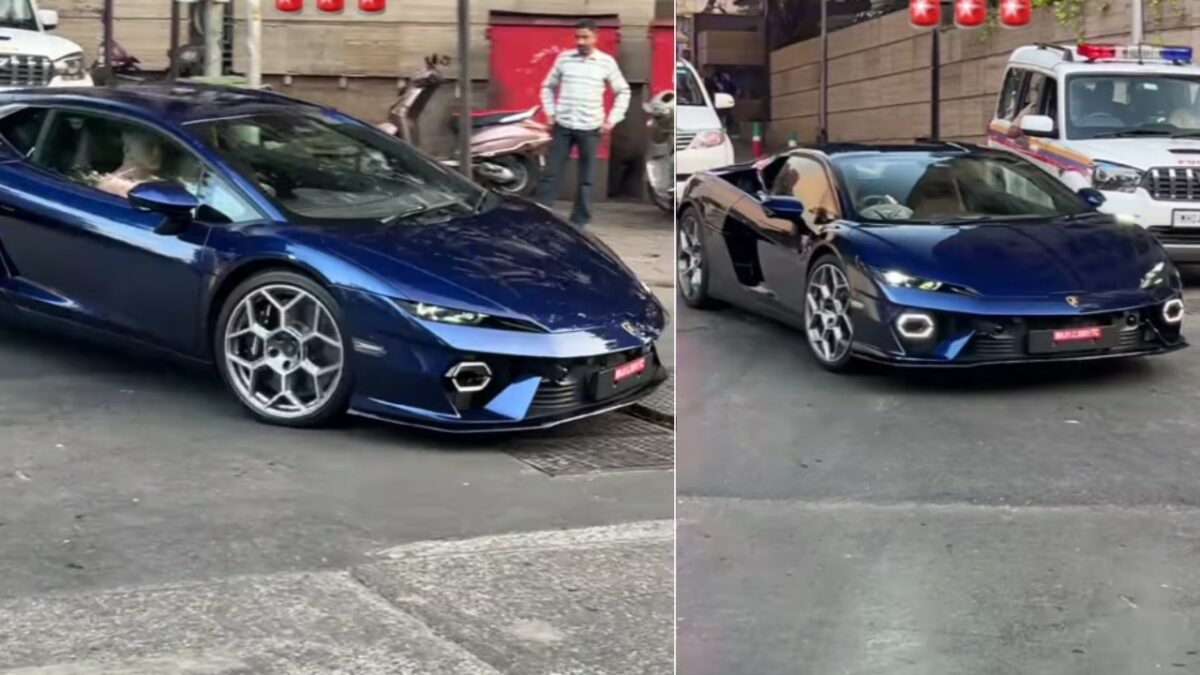 Raymond CEO Gautam Singhania Seen with Lamborghini Temerario
