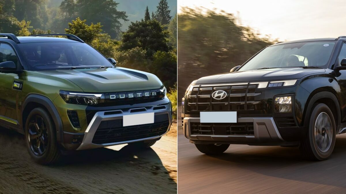 New Renault Duster v Hyundai Creta - Specs, Features, Design