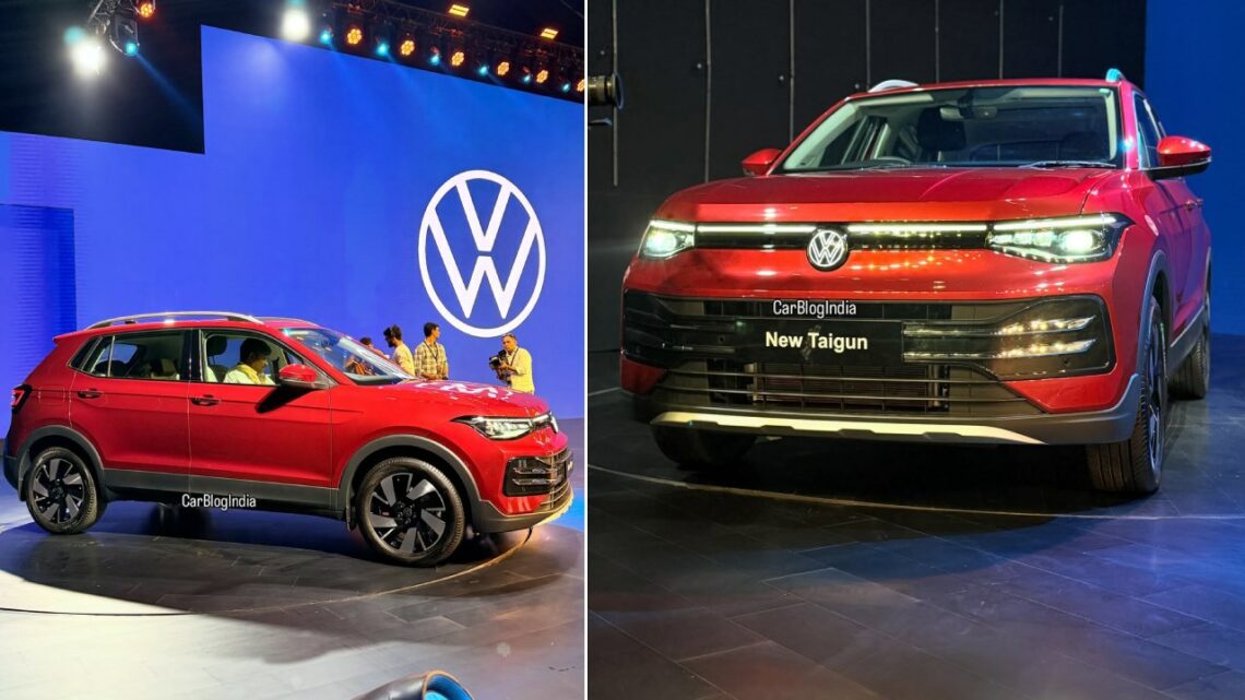 VW Taigun Facelift Revealed - Specs, Features & More!