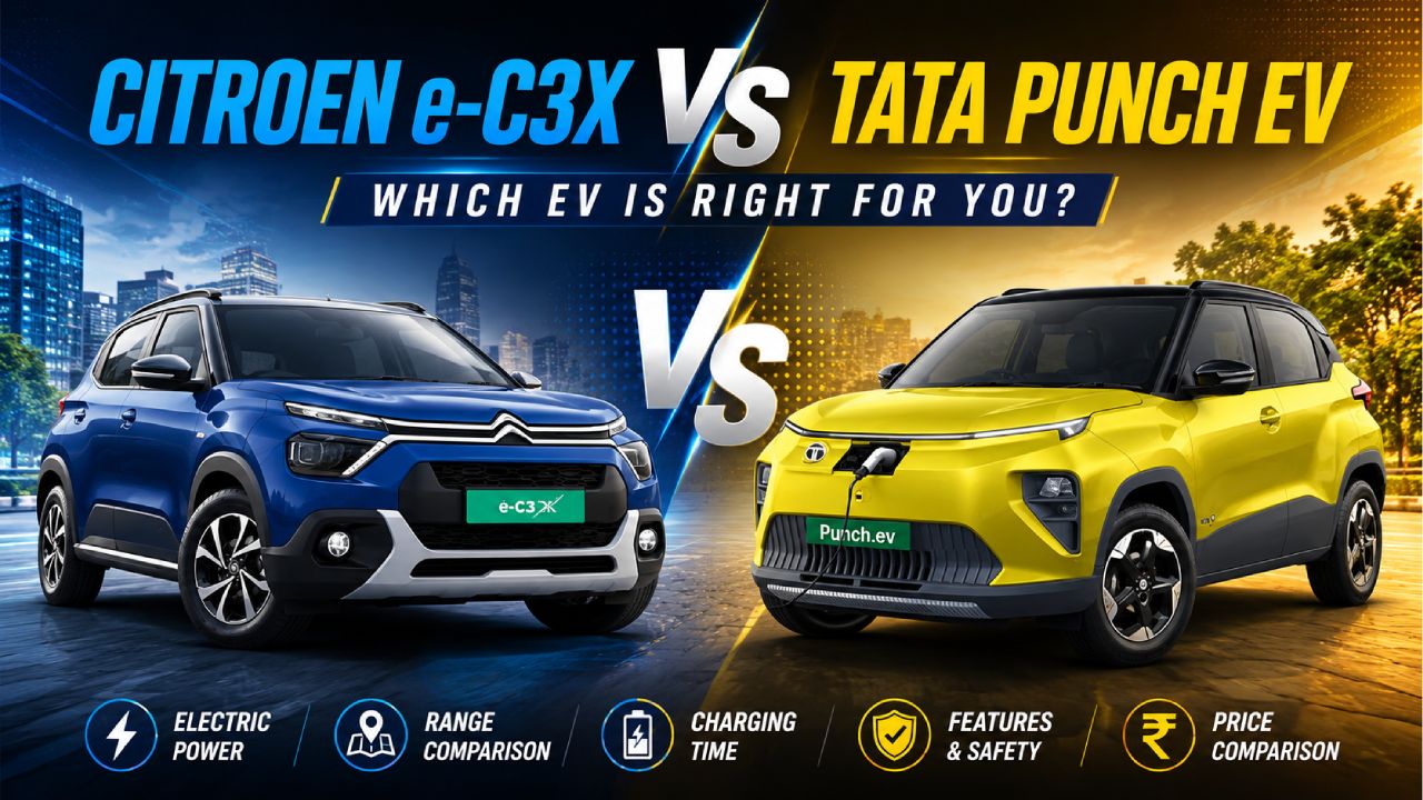 New Citroen e-C3X vs Tata Punch EV – Which EV To Buy?