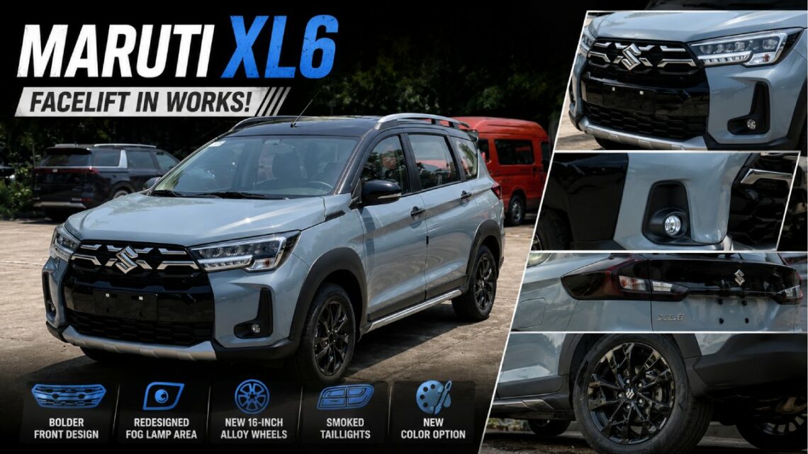 New Maruti XL6 Facelift To Launch Soon?